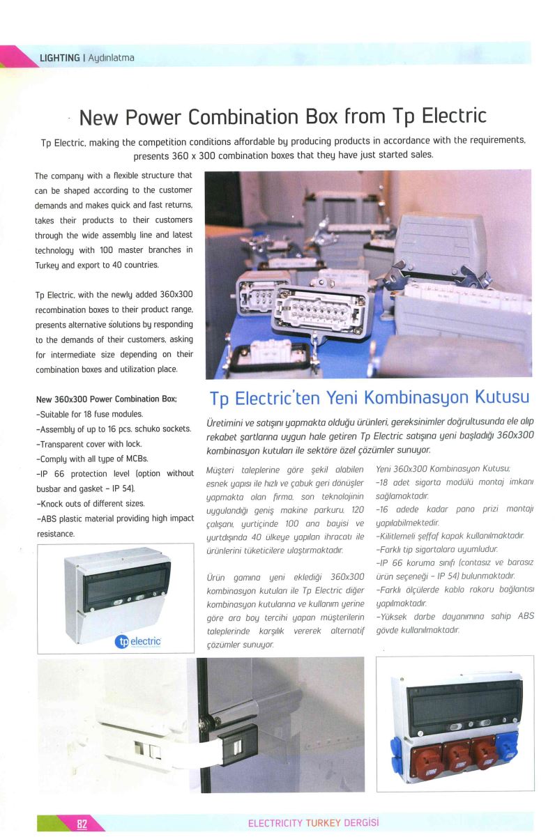 Galeri | TP Elektrik Malzemeleri