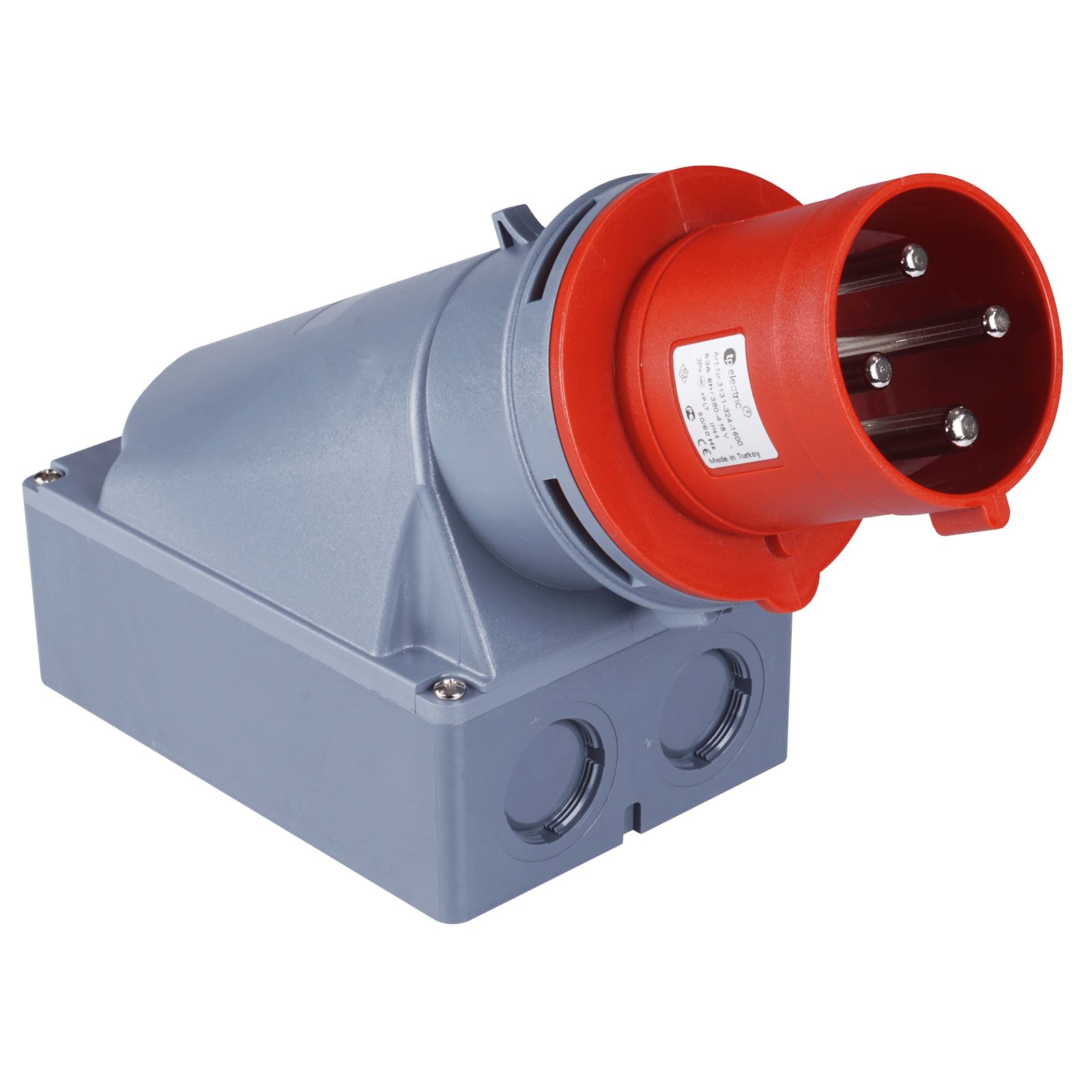 Surface Mount Appliance Inlet | 63 - 125A Plugs and Sockets